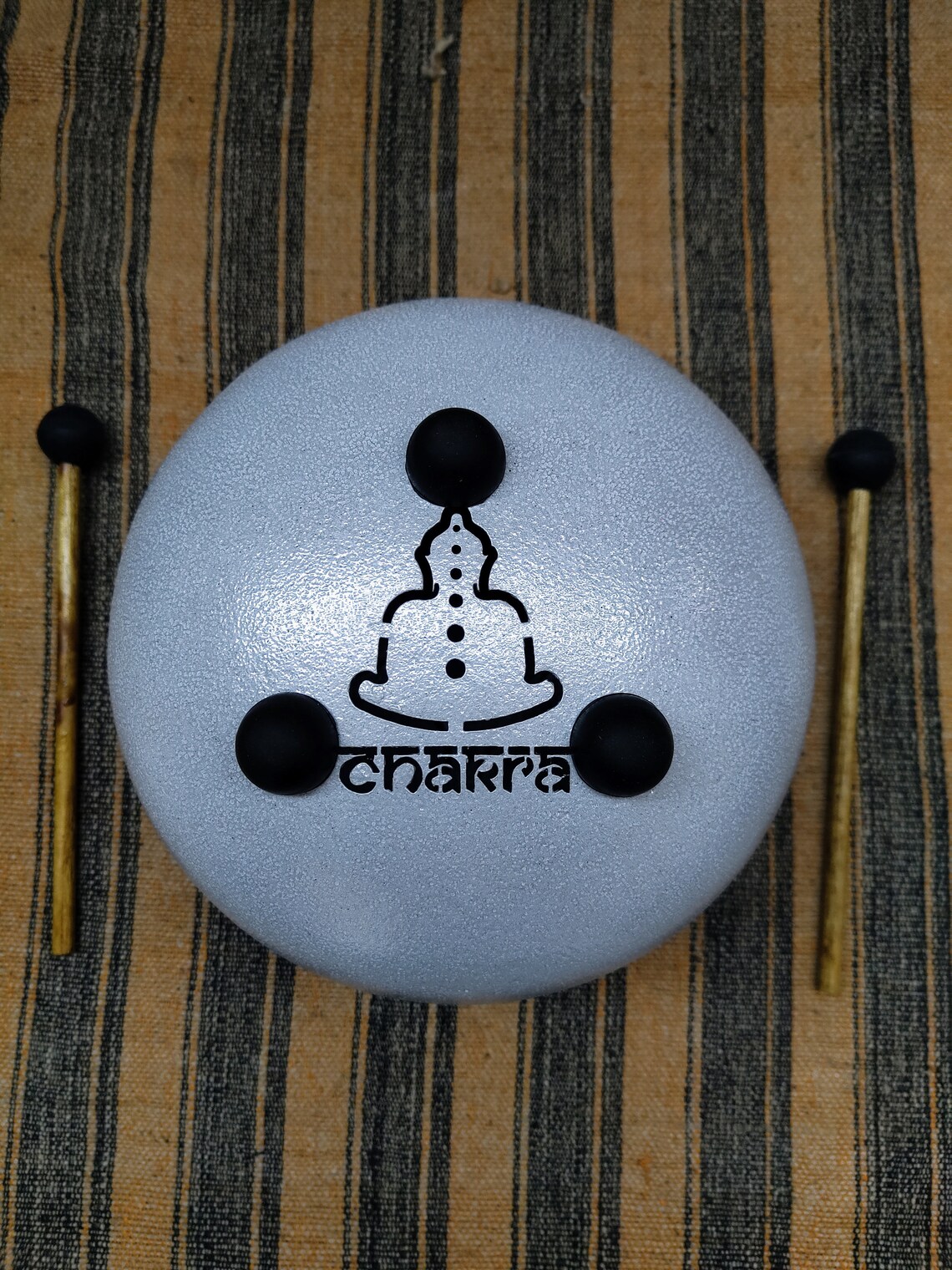 Seven Chakra Beautiful Carving Happy Drum (steel Drum/handpan) Musical ...