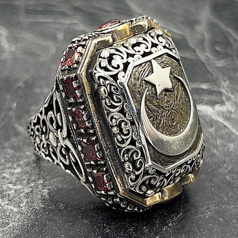 Turkish Mens Ring - Etsy