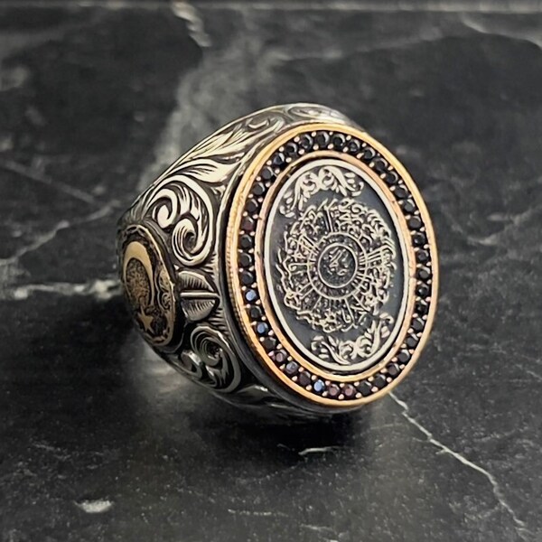 Islamic Men Rings - Etsy Canada