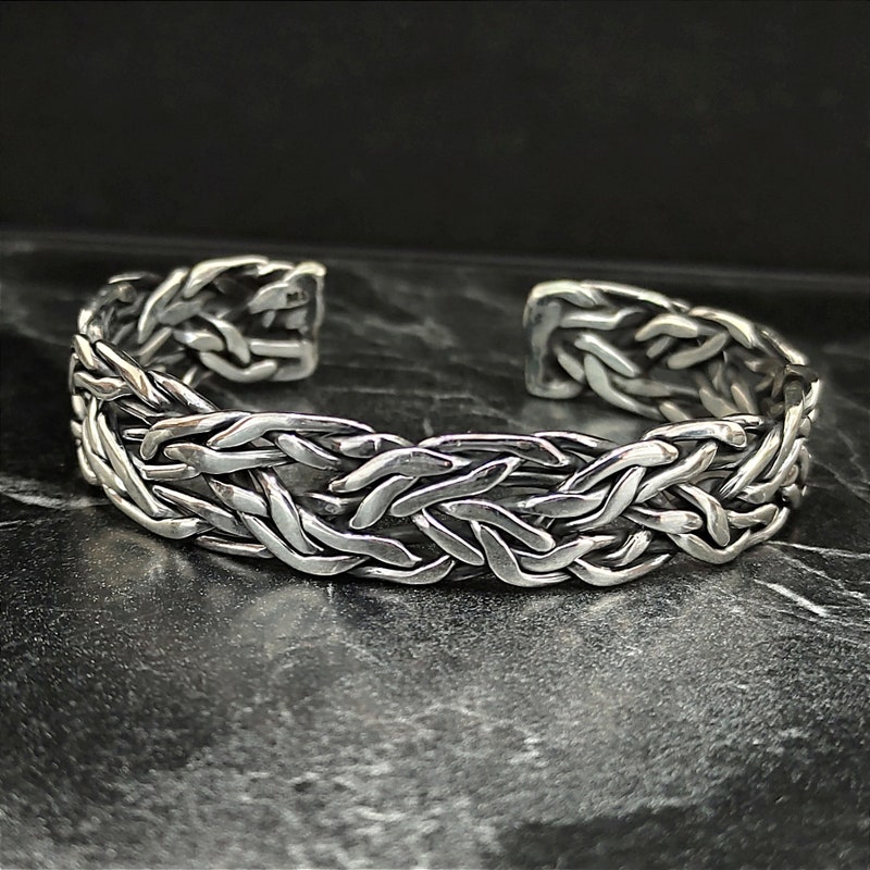 Mens Silver Cuff - Etsy