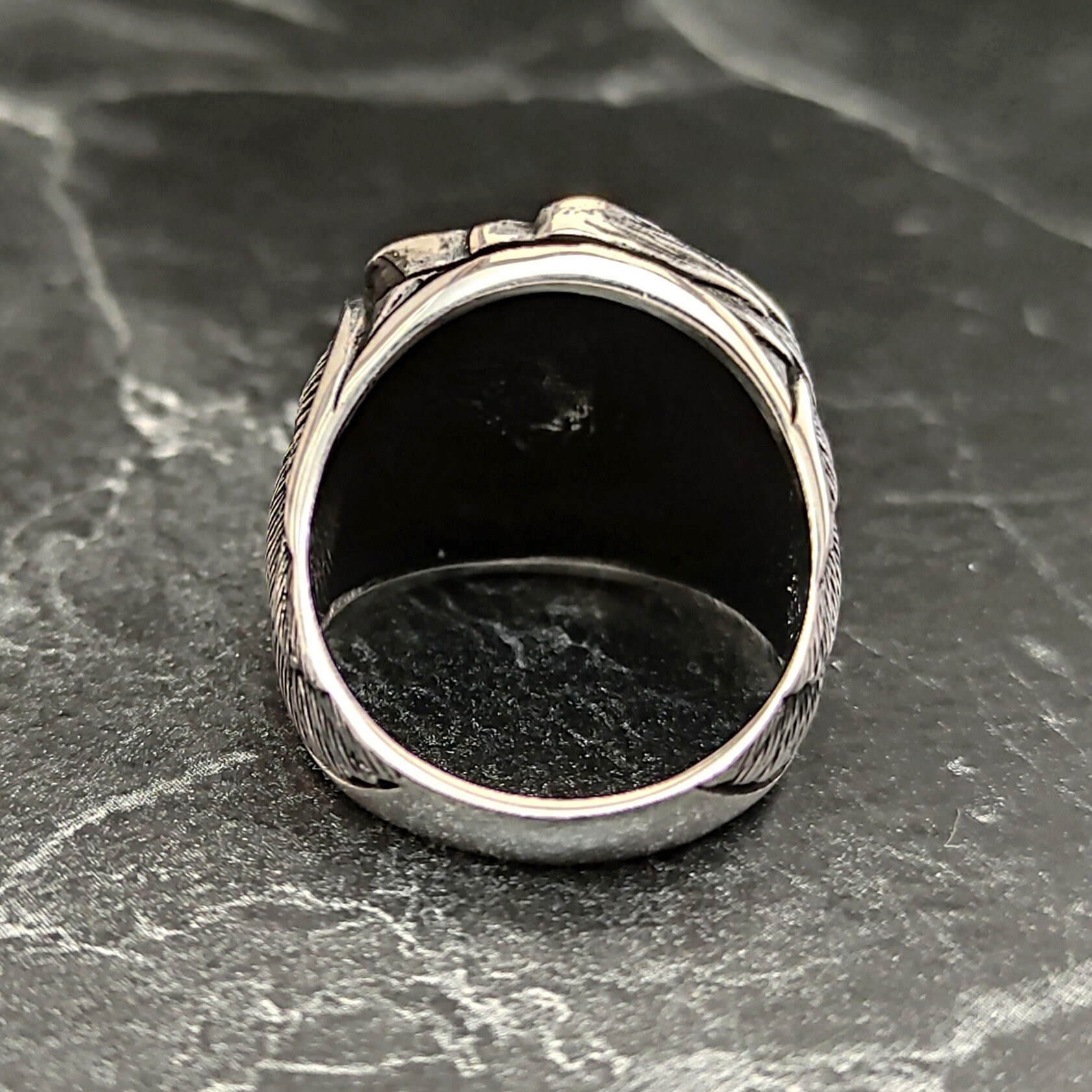 Silver Native American Indian Chief Ring Silver American - Etsy