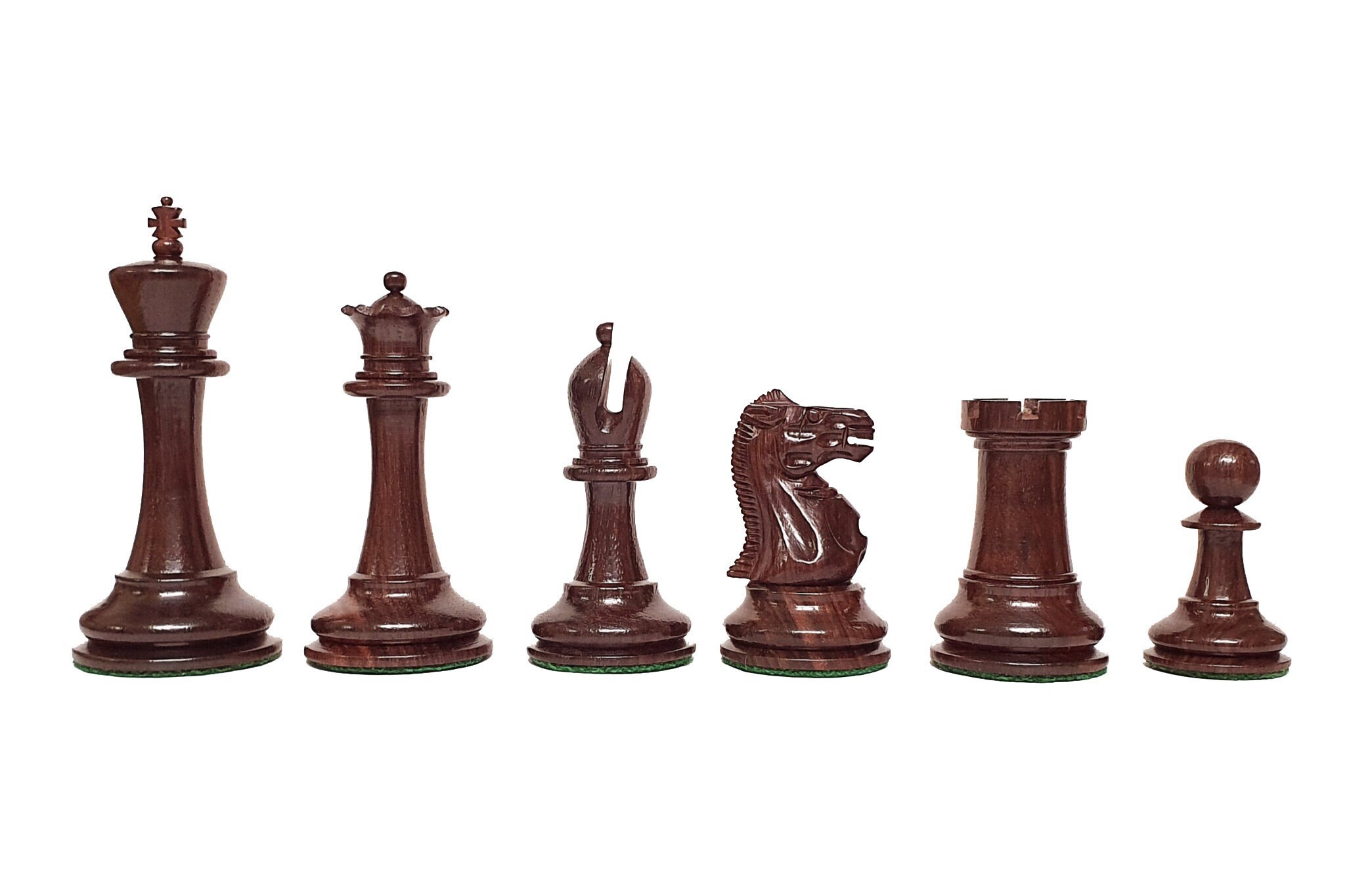 Emil Kemeny 1892-93 Reproduction Staunton Chess Set 3.75" Non Antiqued ...