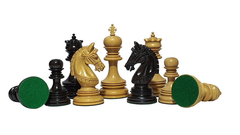 The Exotic Collection Chetak Luxury Chess Pieces Only Set - Etsy