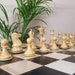 The Staunton Series (jaques Pattern) Chess Pieces in Ebonized & Box ...