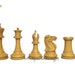 The Staunton Series (jaques Pattern) Chess Pieces in Ebonized & Box ...