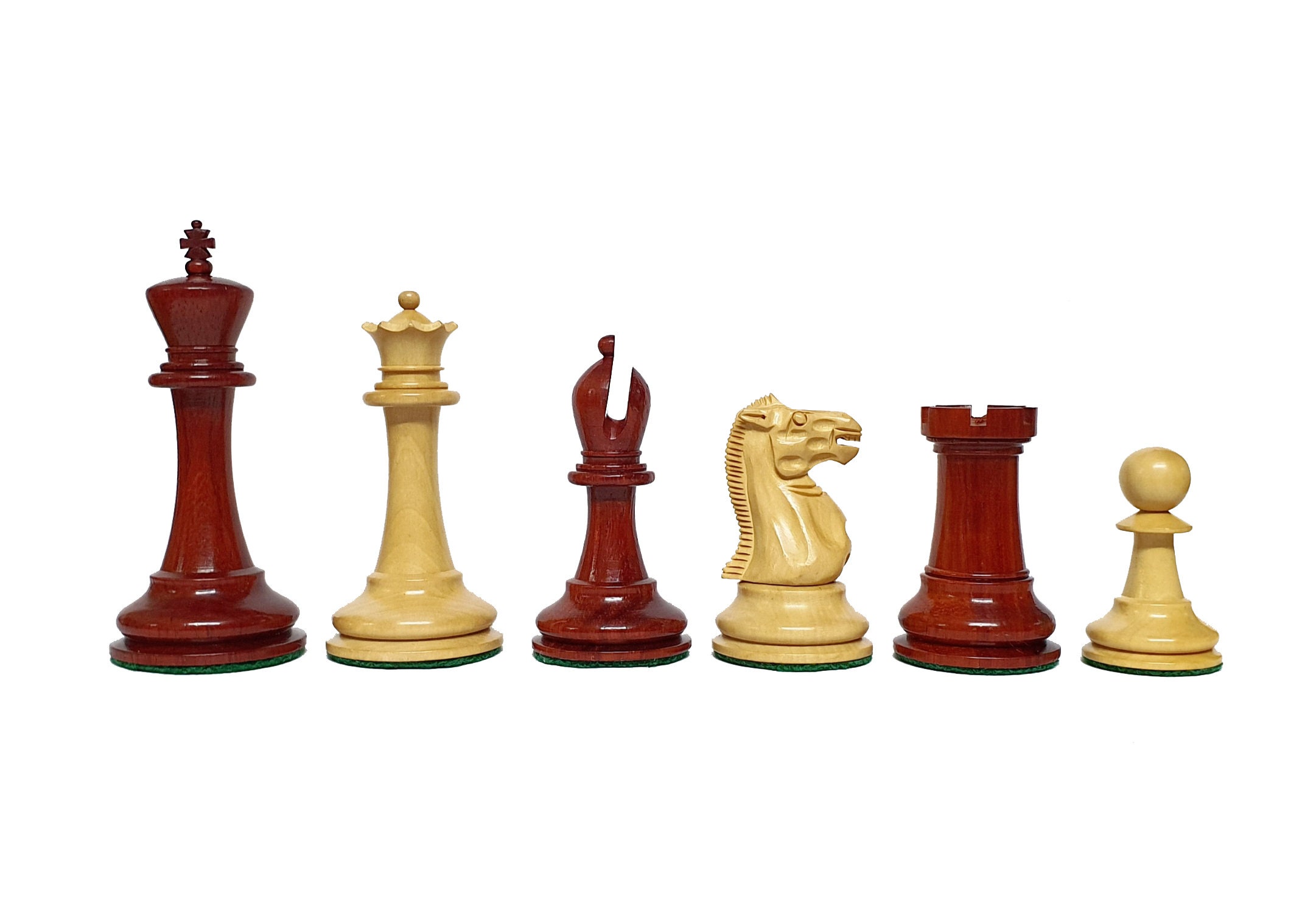Emil Kemeny 1892-93 Reproduction Staunton Chess Set 3.75" Non Antiqued ...