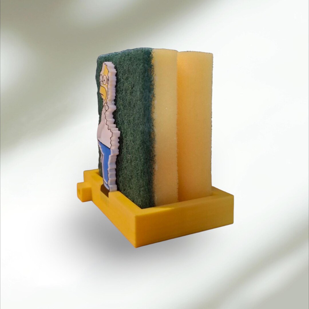 Homer Simpson Sponge Holder. Homer Simpson Sponge Holder. - Etsy