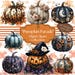 Digital Clipart pumpkin Parade-vol 1, Fall and Halloween Clipart ...