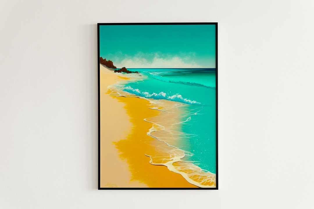 Digital Art | Beach Prints | Beach Art Print | Beach Wall Art | Beach ...