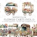 Watercolor Flower Carts Clipart Bundle (digital Download) - Etsy