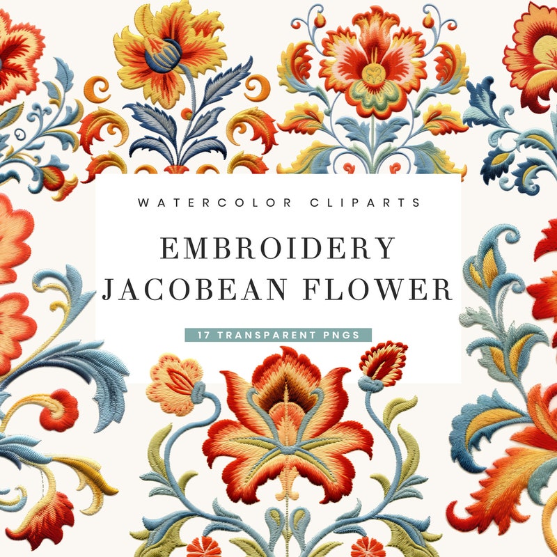 Jacobean - Etsy