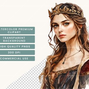 25 Medieval Royal Kingdom Clipart Bundle Sublimation Designs Digital ...