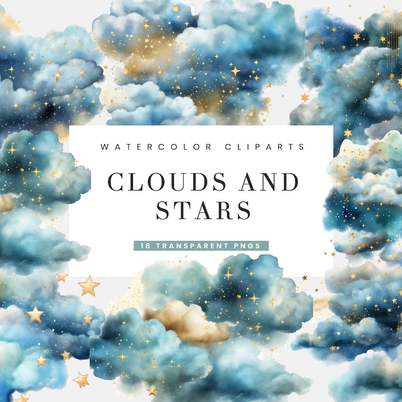 Cloud Wall Stencil - Etsy