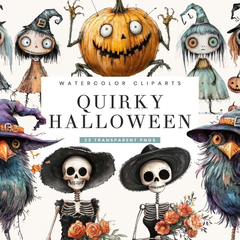 Halloween Clipart - Etsy