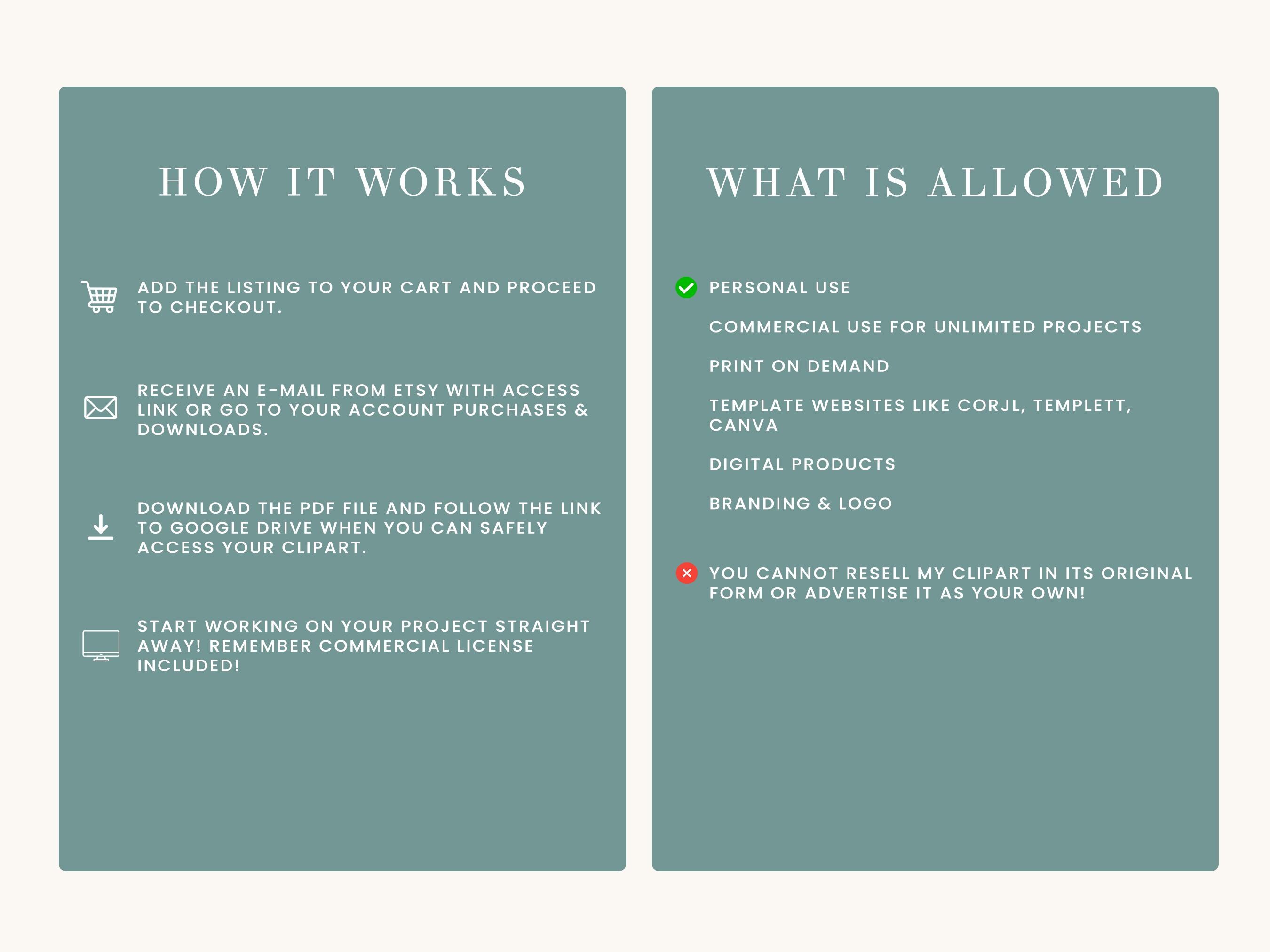 Watercolor Country Music Clipart: Western PNG Bundle (digital Download ...