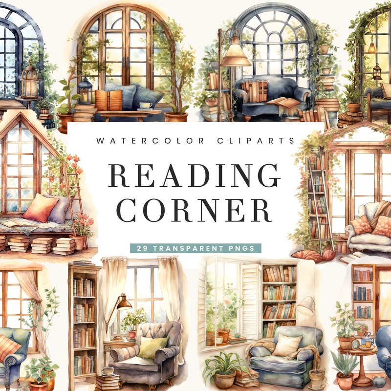 Reading Corner - Etsy