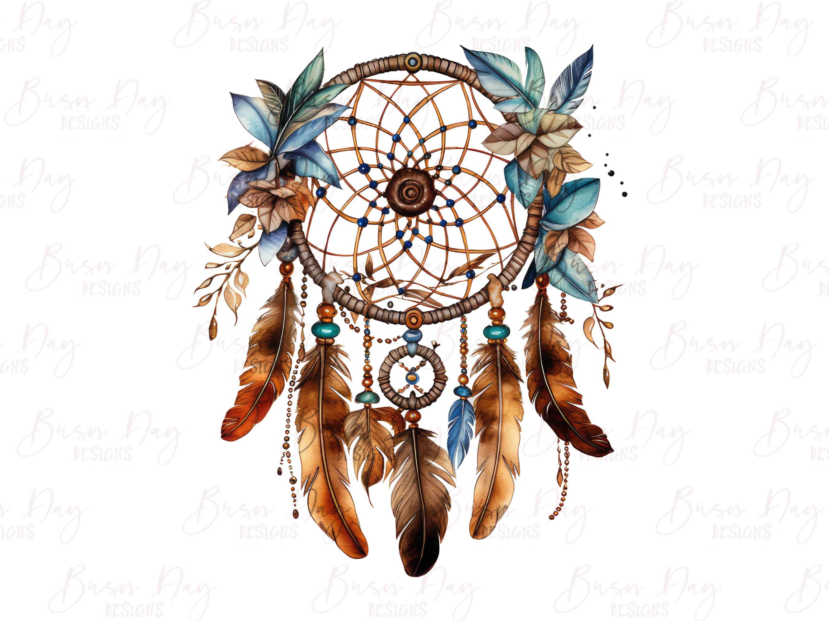 Watercolor Western Boho Clipart Bundle (35 PNG) - Etsy