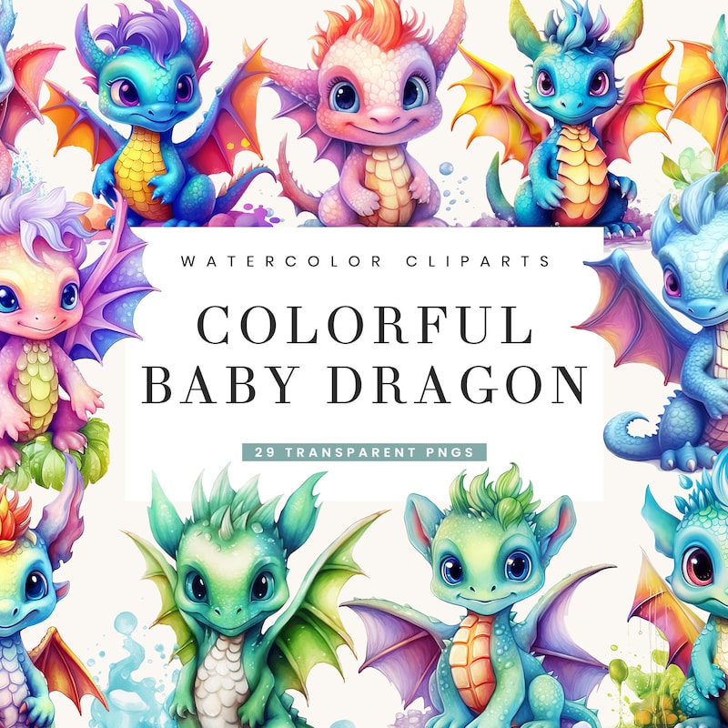 Colorful Paper Dragon - Etsy