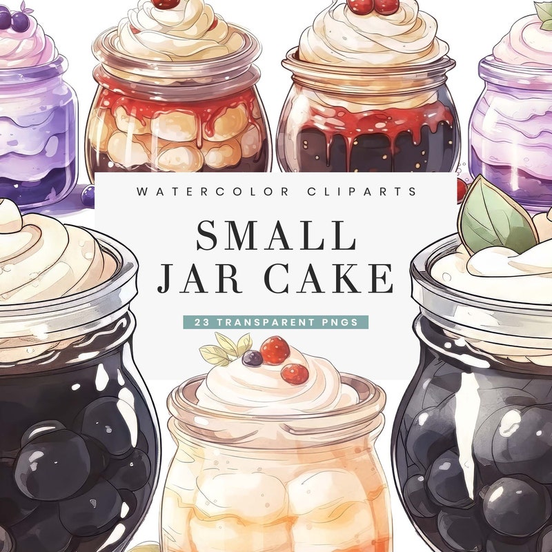Cake in a Jar - Etsy