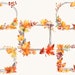 20 Watercolor Autumn Frames Clipart Bundle Digital Download, Printable ...