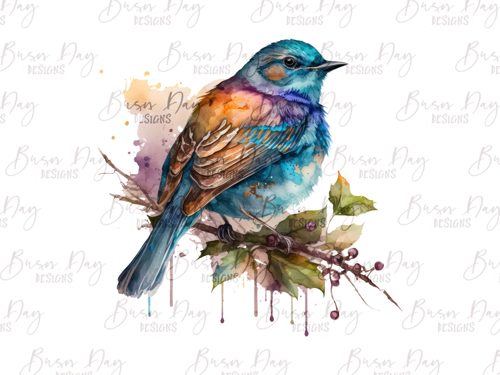 Watercolor Birds Clipart Bundle: 20 PNG Graphics (digital Download) - Etsy