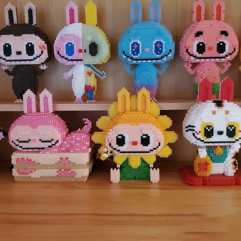 Labubu Perler Bead Pattern - Etsy