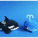 Sea Animals 3D Perler Bead Patterns Digital EASY - Etsy
