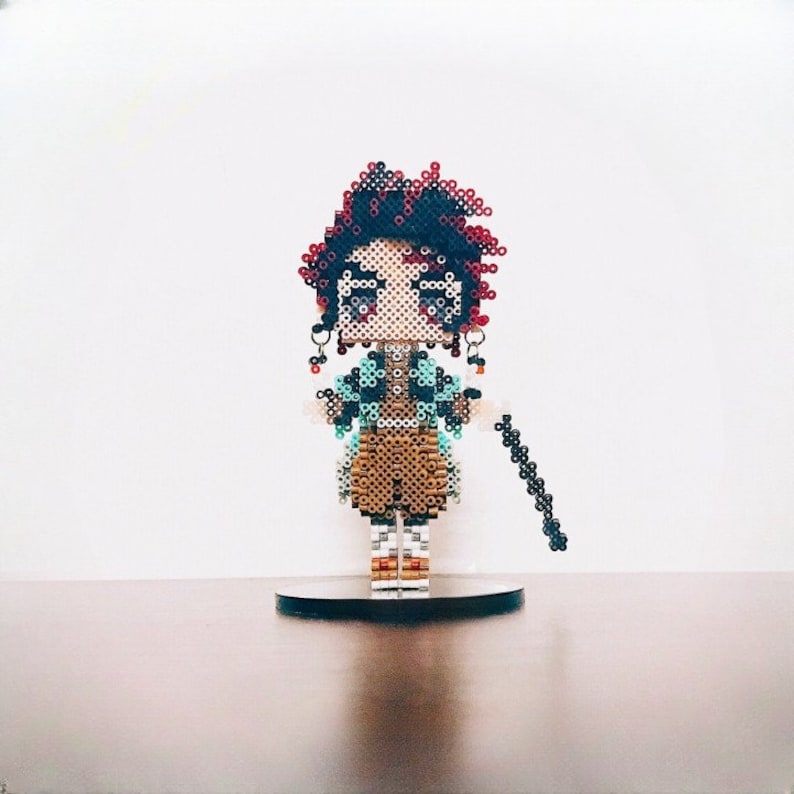 Demon Anime Characters 3D Perler Bead Patterns Digital Download - Etsy