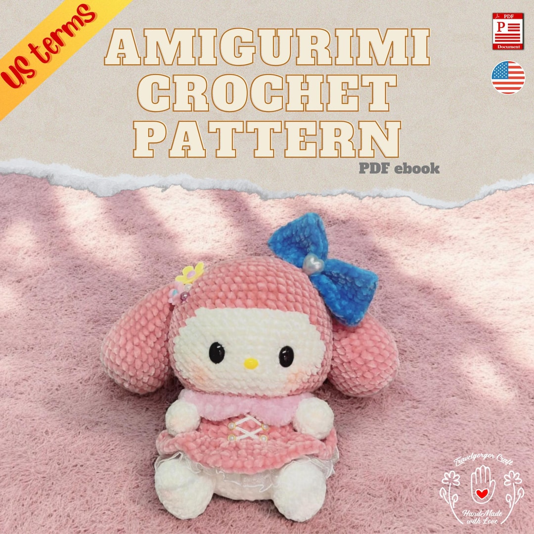 Lovely Bully Melody Amigurumi Crochet Pattern | PDF| English| Instant ...
