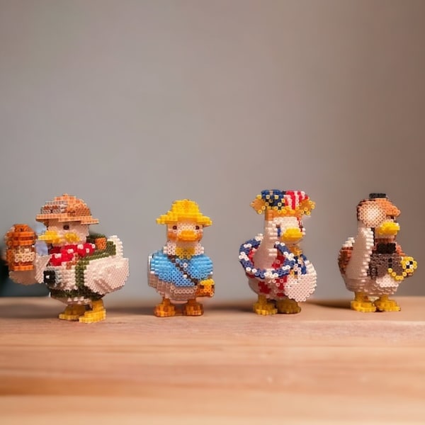 Duck Perler Beads - Etsy