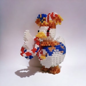Dake Duck Set of 4 3D Perler Bead Patterns Digital Instant Download - Etsy
