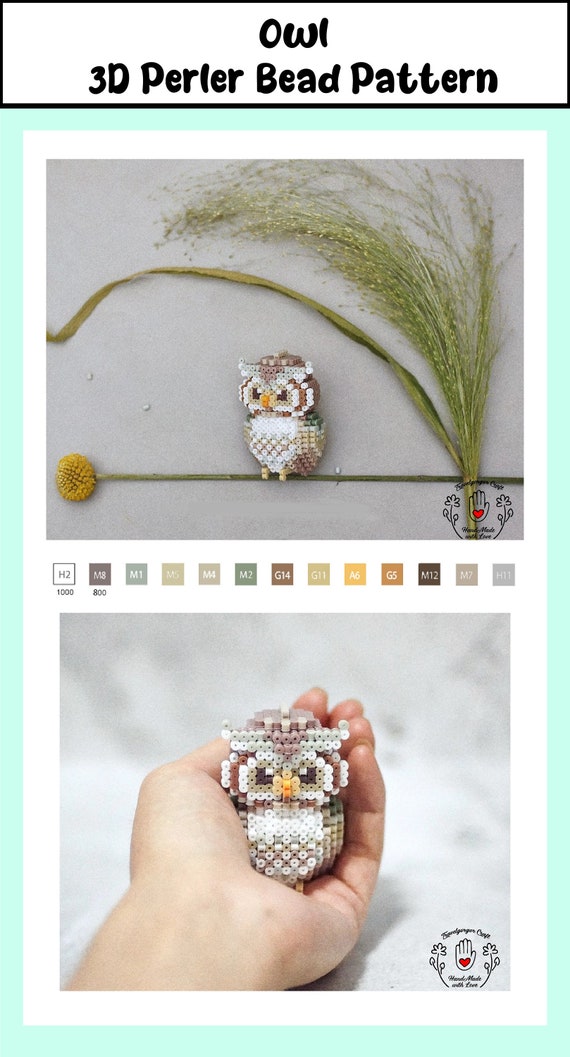 Cute Owl Perler