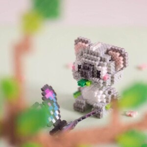 Cute Koala 3D Perler Bead Pattern Digital Instant Download - Etsy
