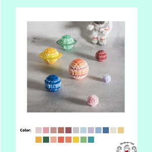 Set of Space Series 3D Perler Beads Patterns Digital Instant Download ...