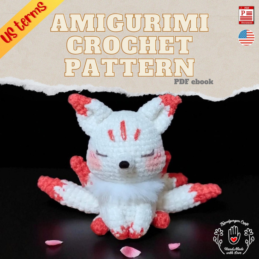 Fuyuko the Kitsune Amigurumi Crochet Pattern | PDF| English| Instant ...
