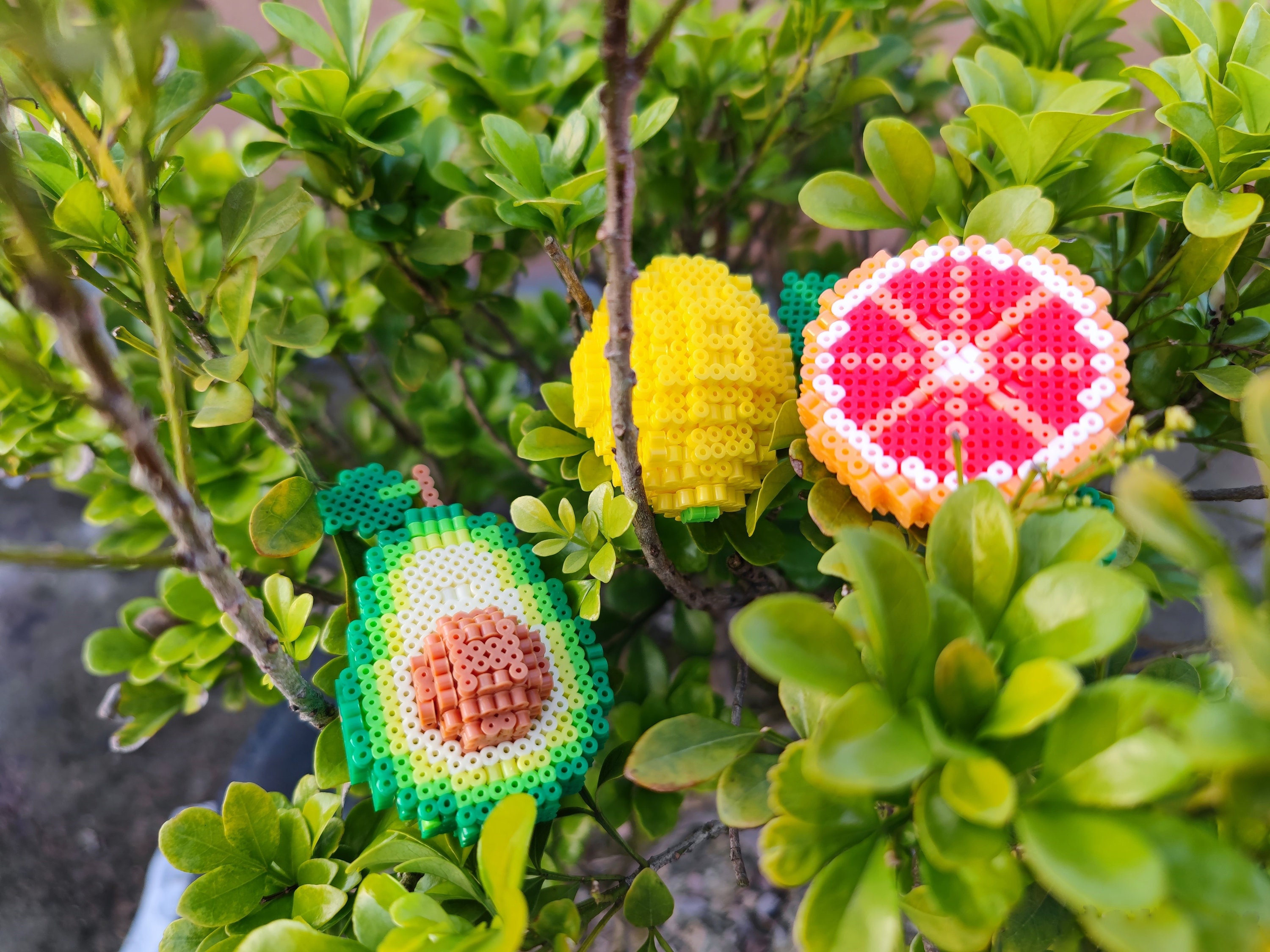 Litte Food 3D Perler Bead Pattern Total 3 Patterns Digital - Etsy