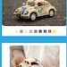 Herbie Beetle Car 3D Perler Bead Patterns Digital Instant Download ...