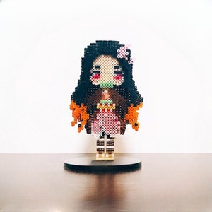 Demon Anime Characters 3D Perler Bead Patterns Digital Download - Etsy