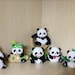 Cute Panda 3D Perler Bead Pattern English Guidances Digital - Etsy