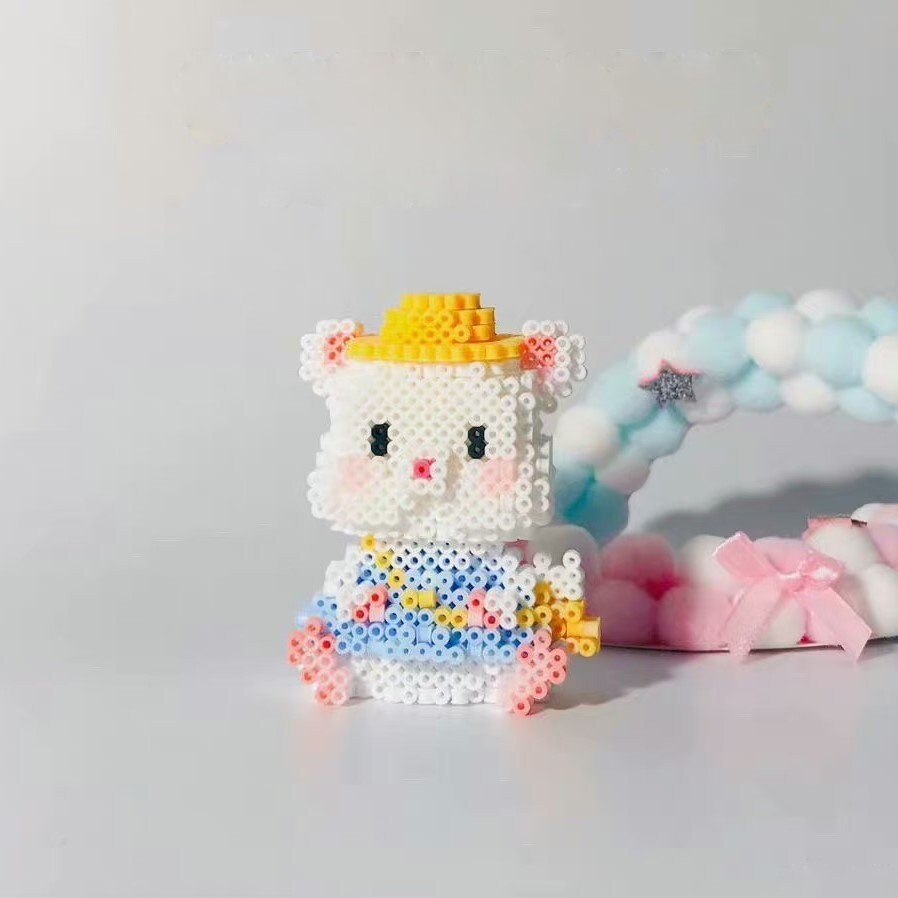 9 Cute Hamsters Little Mouse 3D Perler Bead Digital Pattern - Etsy