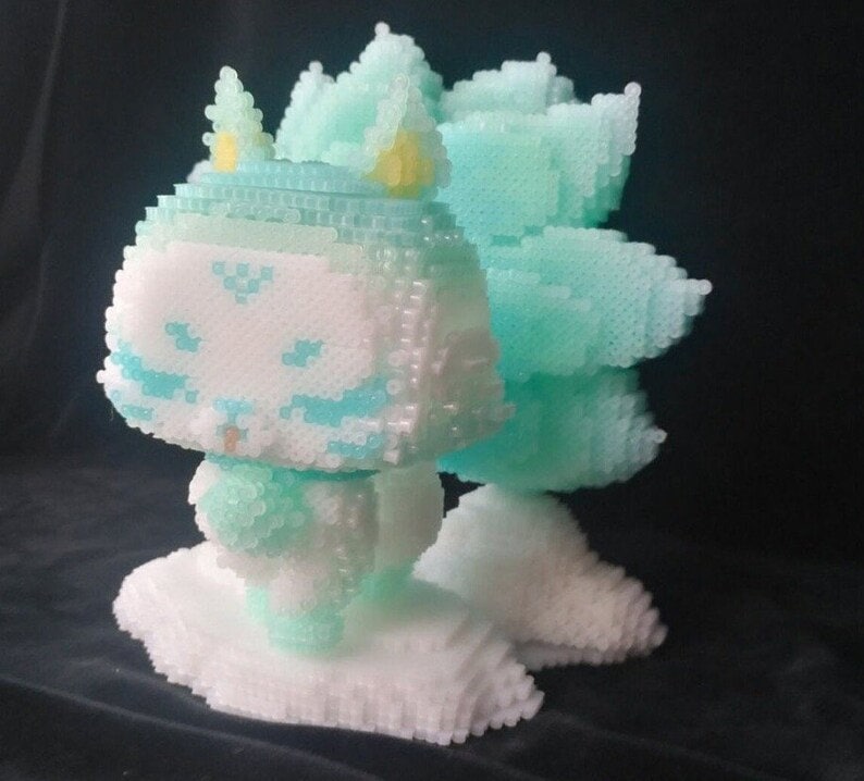 Ancient Nine Tail Fox 3D Perler Bead Pattern Digital - Etsy Canada