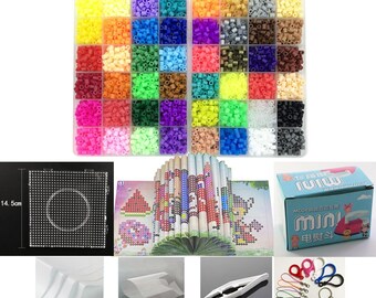 2.6mm Perler Beads Set Refill Bead Box Handmade Craft DIY Gift - Etsy