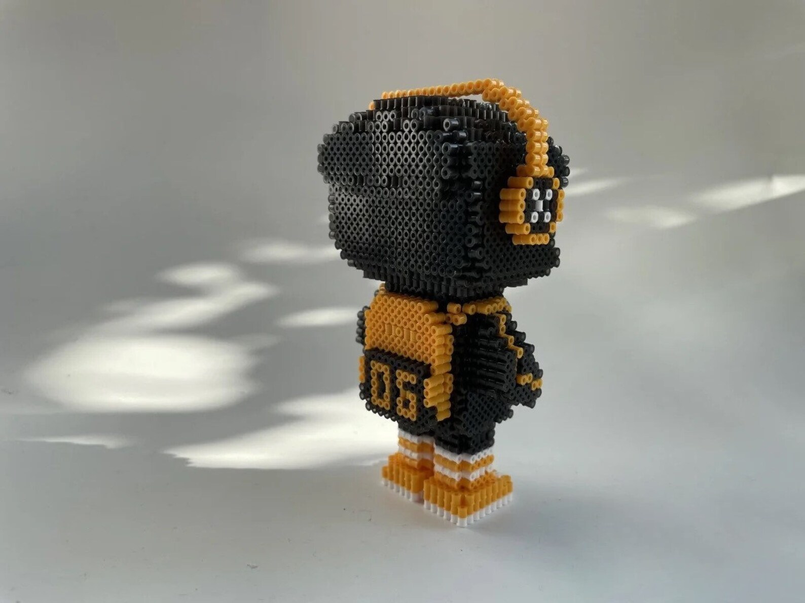 Skull Musician 3D Perler Bead Pattern Digital Instant Download - Etsy