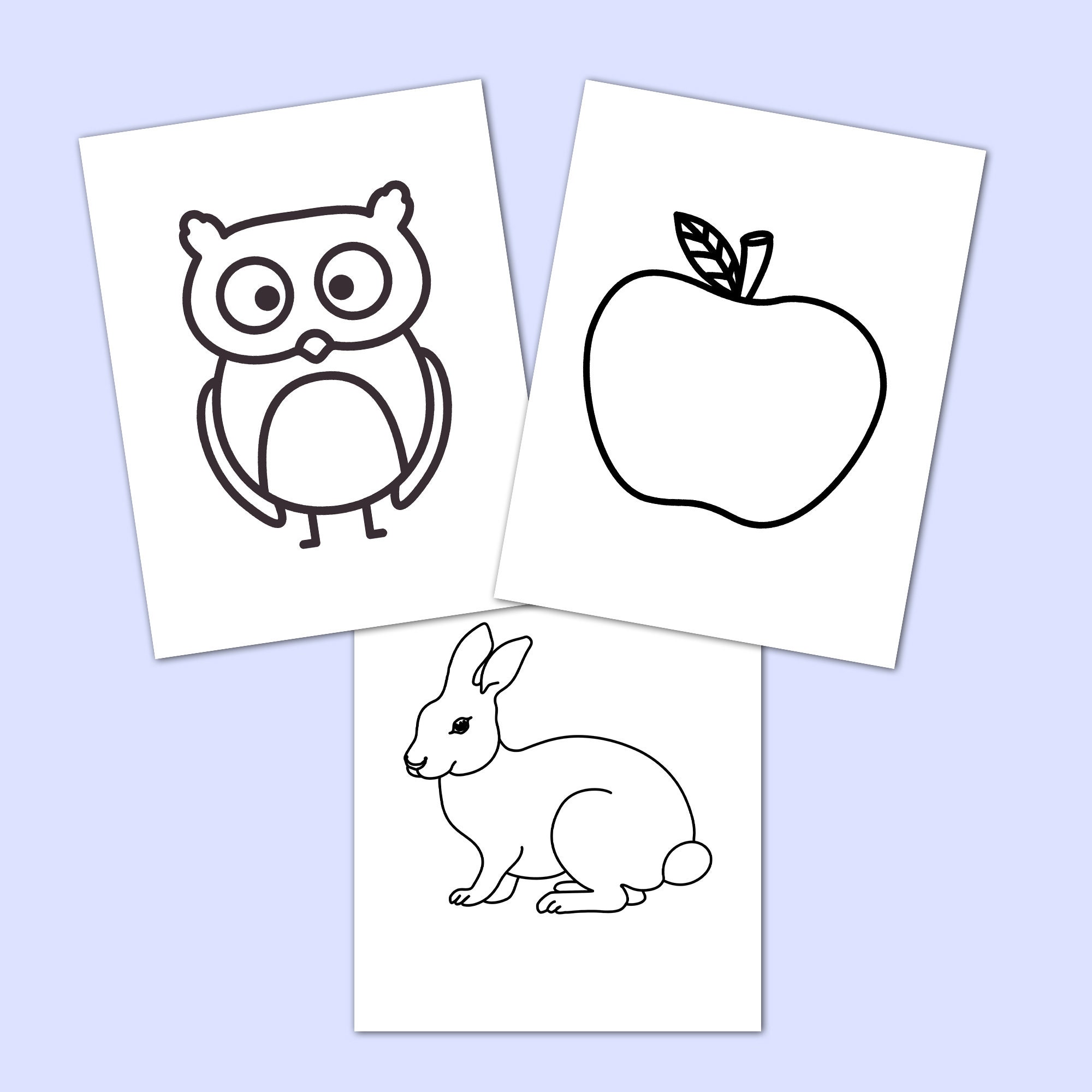 Easy Coloring Printable Coloring Fun Coloring Sheets Simple Coloring ...