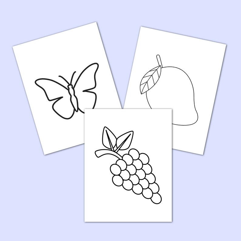Easy Coloring Printable Coloring Fun Coloring Sheets Simple Coloring ...