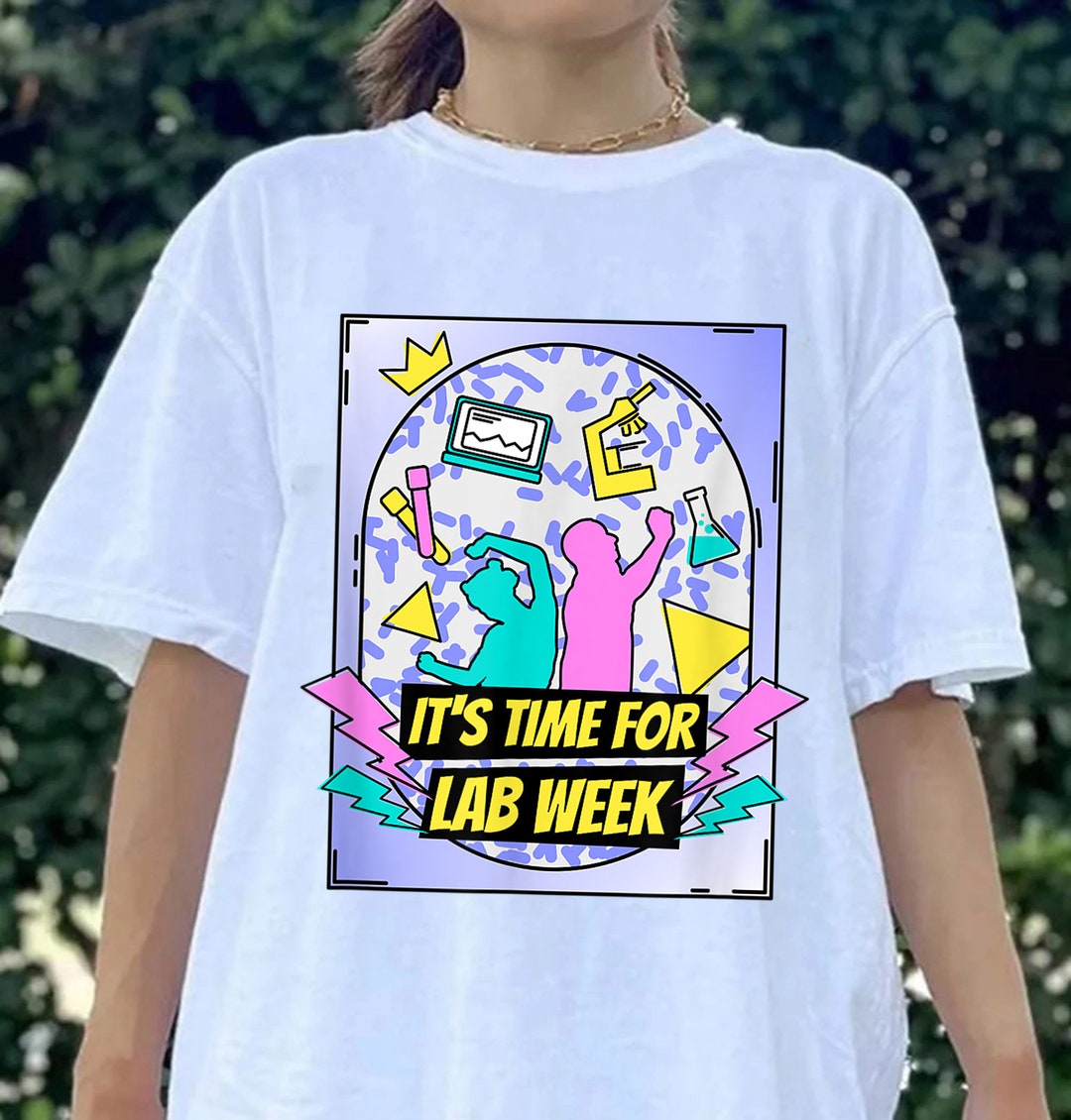 Lab Week Laboratory Tech 90s Theme Technologist Scientist - Etsy