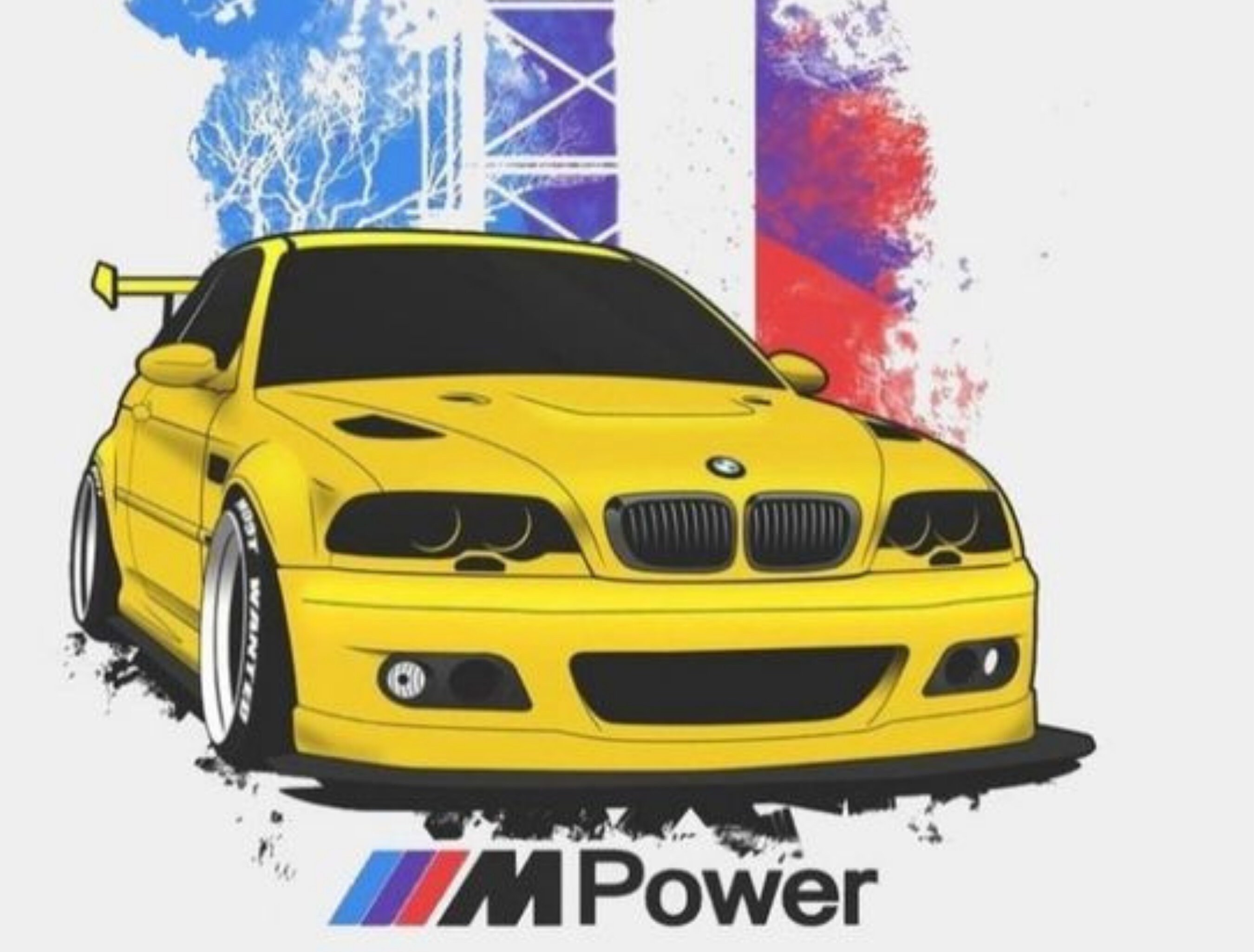 BMW E46 M3 Svg Cut Svg Dxf File Wall Sticker Pdf Silhouette - Etsy ...