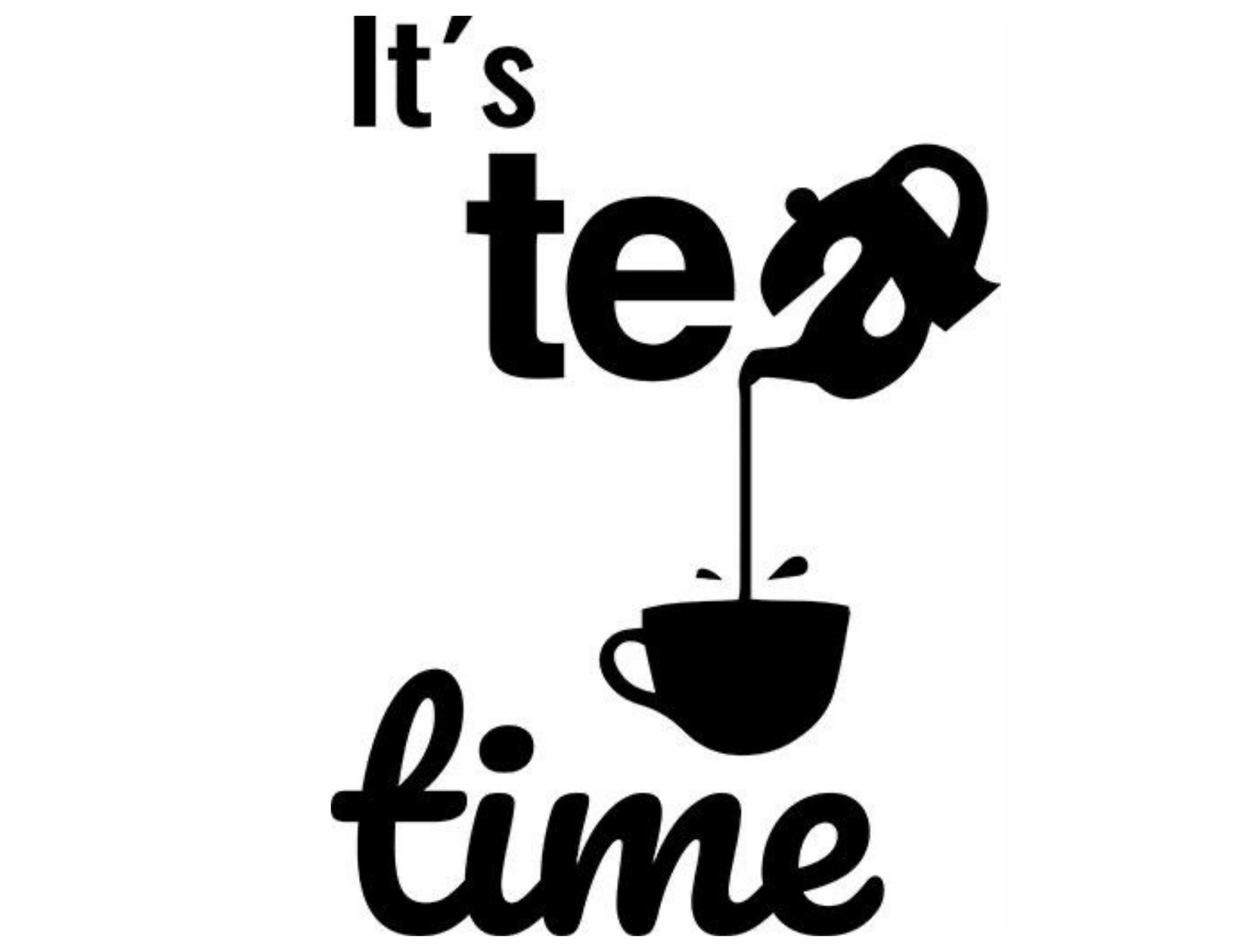 Tea Time SVG Tea Vector Tea Clipart Tea Time - Etsy Australia