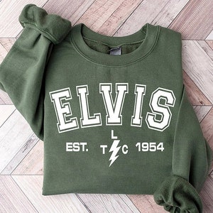 Elvis EST 1954 Sweatshirt, Elvis Shirt, Vintage Elvis Shirt - Etsy