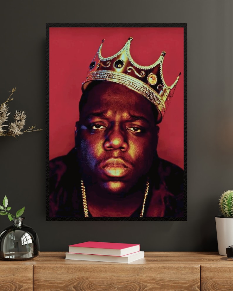 Biggie Smalls Poster, Rap Poster, Vintage Poster, Album Cover Poster ...
